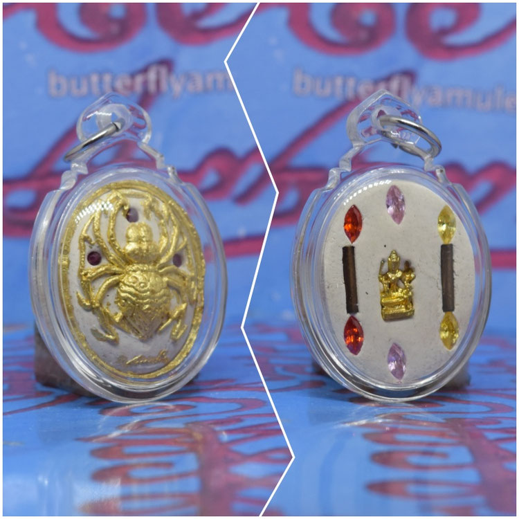 Spider Amulets - Kruba Krissana Butterflyamulets