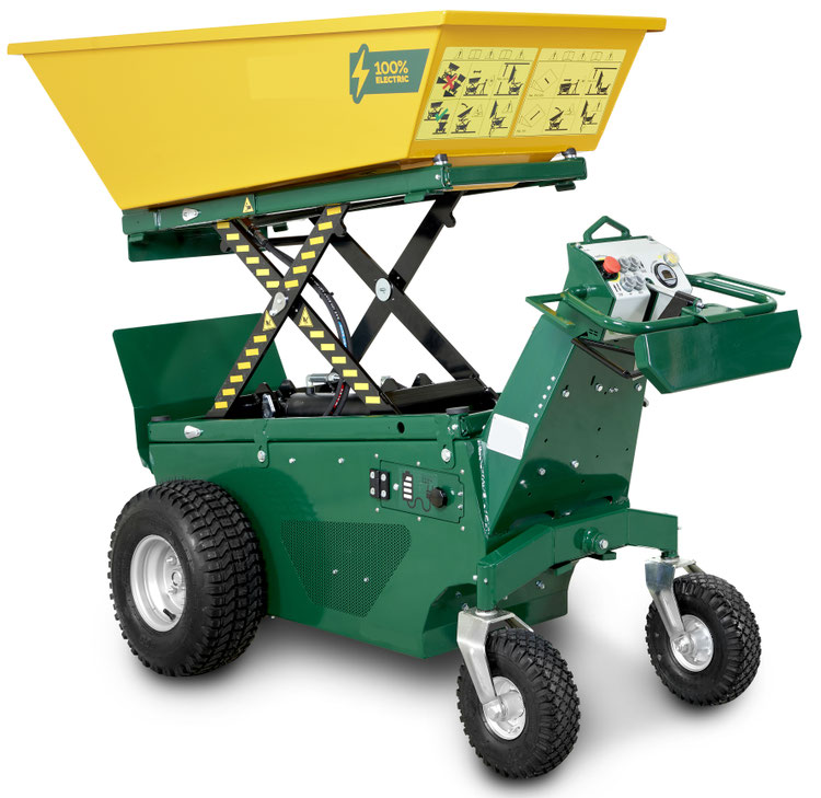 Multi-Dumper elektro Typ MCE1000H, Hochauskipper - PowerPac.ch