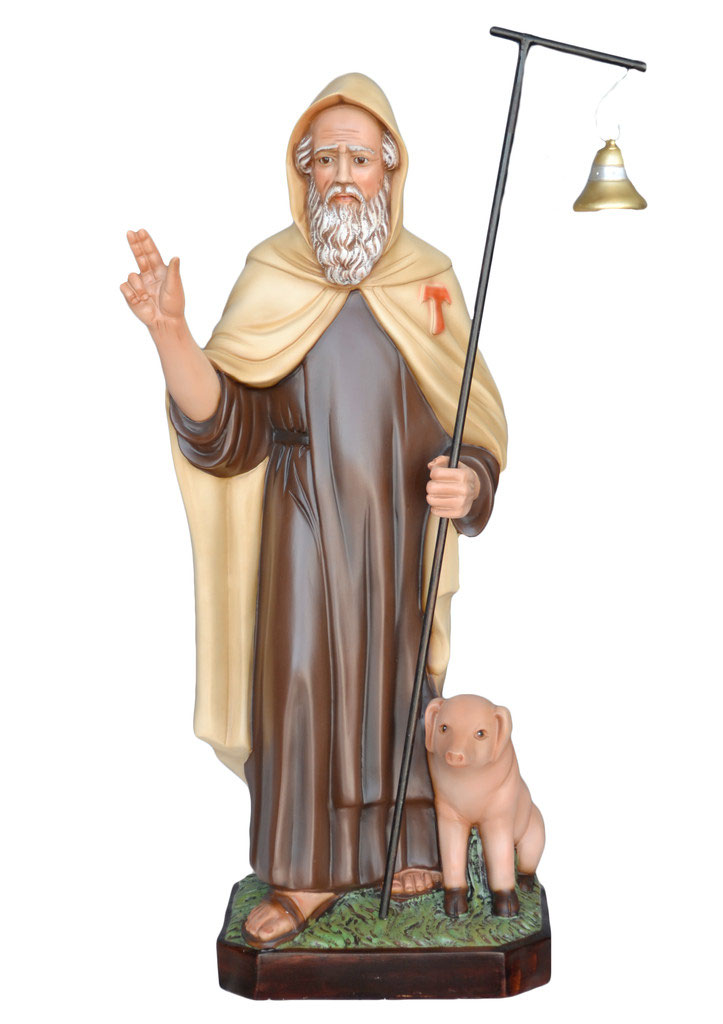 Anthony the Abbot statue - Religious statues