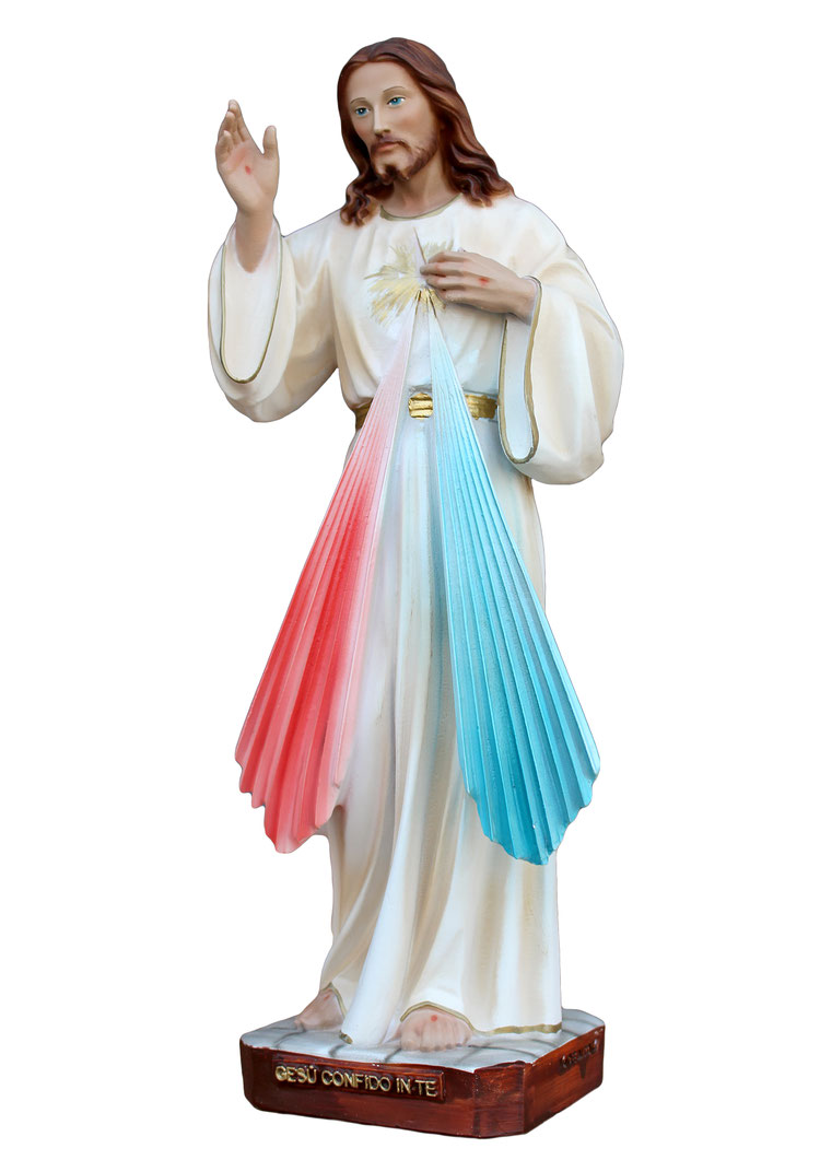 Jesus divine mercy statue - Religious statues