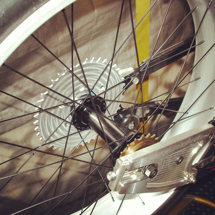 24 x 4 1/4 REAR WHEEL SUPERSIZE KIT - PedalChopper