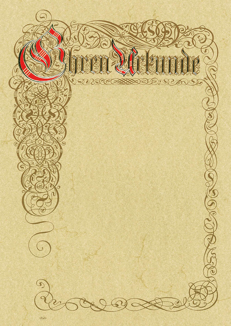 Ehrenurkunde - wmxdesigns Webseite!