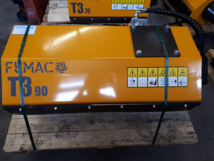 FEMAC Baggermulcher - Wildtech GmbH, Krane und Maschinen