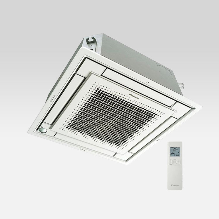 DAIKIN Plafondinbouwmodel FFA-A9/RXM-R9 Fully Flat 60 x 60 cm - Noordpool airconditioning ...