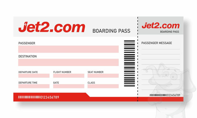 Jumbo Boarding Passes - The Home of Big Presentation Cheques