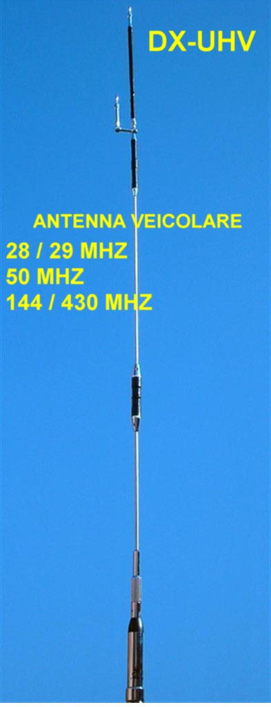 ANTENNE VEICOLARI VHF UHF - radioamatori vendita cb ricetrasmittenti
