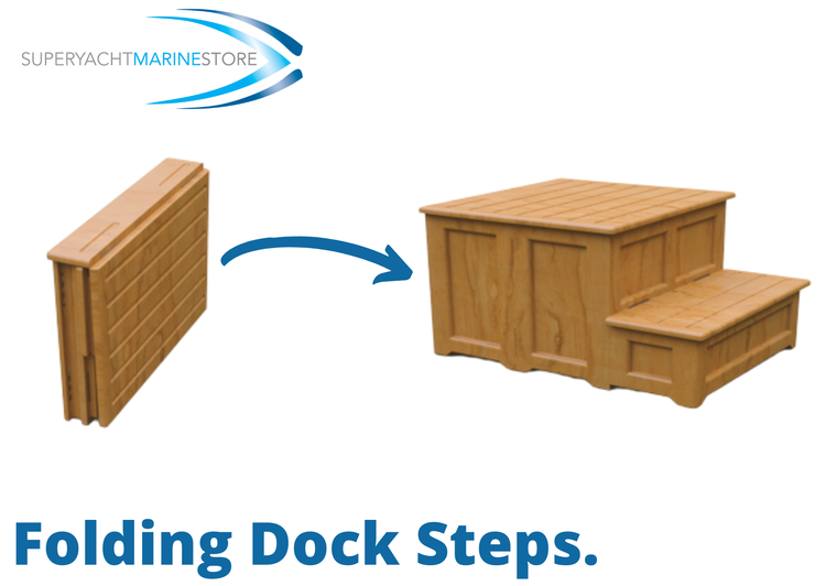 Folding Dock Steps - Superyacht Marine Store