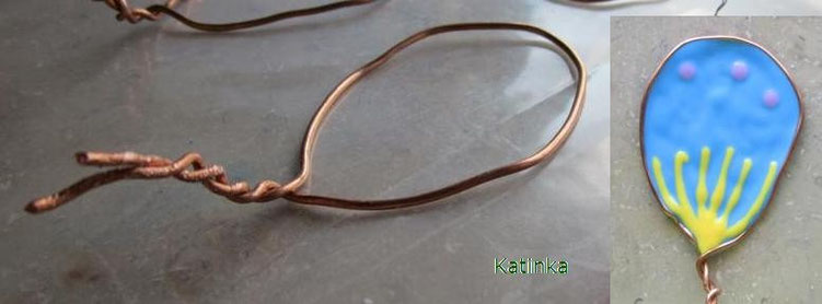 Blaue Blume aus Window Color - Artesania Katinka Duval