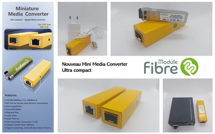 Module Fibre | Distributeur Français Spécialiste Transceivers optiques ...