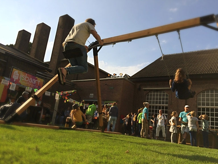 Silent Swing - bijzonder schommelen op locatie!