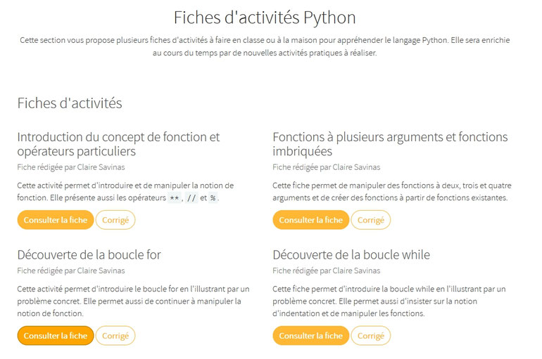 Activités PYTHON & NUMWORKS - Site Ellasciences de Sciences physiques ...