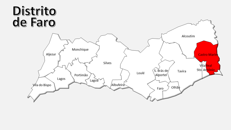CONCELHO DE CASTRO MARIM - Evolução da População
