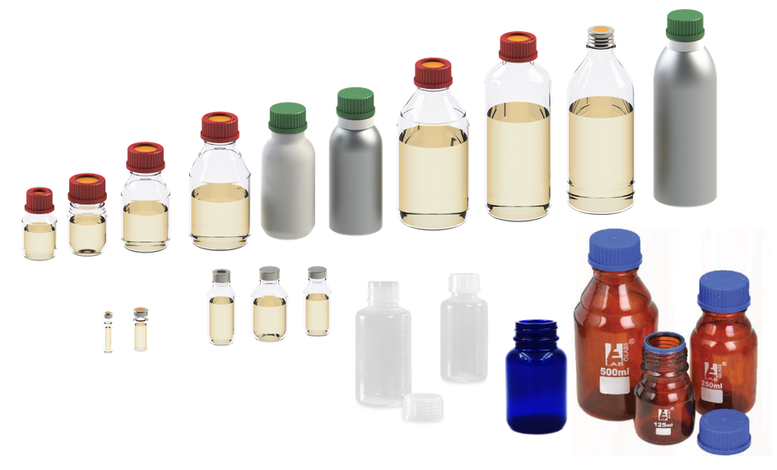 Liquid Sample Receivers - Mechatest Liquid and Gas Sampling Solutions