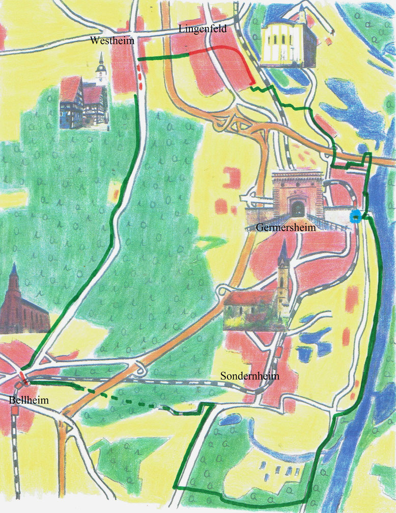 Rundtour um die Festungsstadt Germersheim - radtouren-suedpfalzs Webseite!