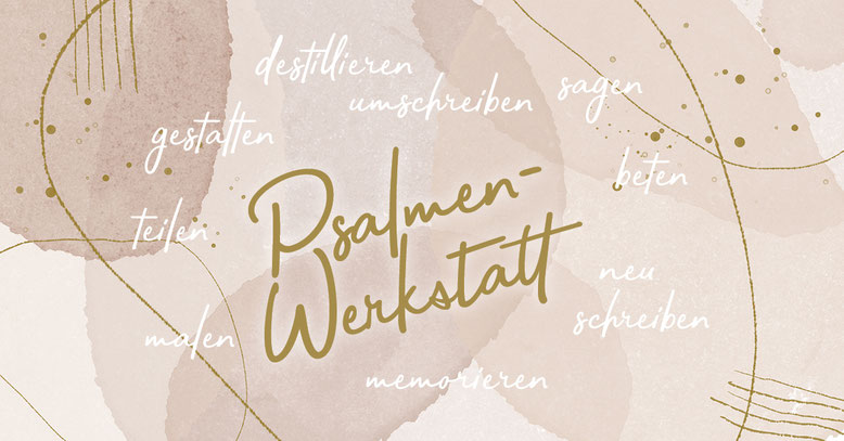 Kreativ werden und tiefer eintauchen in das Gebetbuch der Bibel an vier ...