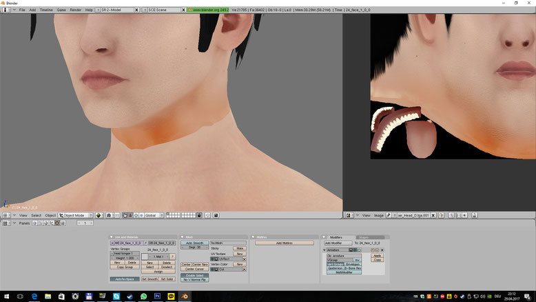 How to Get rid of Neck Seams - Texture - XNAMall