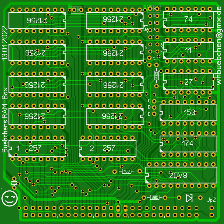 RAM Erweiterung-RAM-Disk nach DK Tronics - eb-harwardts Webseite!