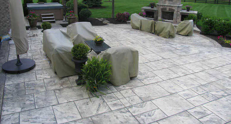 Hormigón estampado: Precio - Ventajas - Usos - Moldes - HormiPavimento