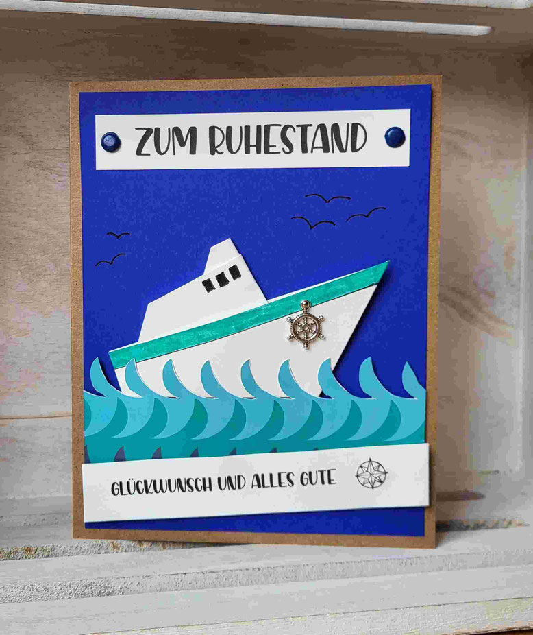 Karten zum Abschied/Verabschiedung in den Ruhestand - StoffARTistik ...