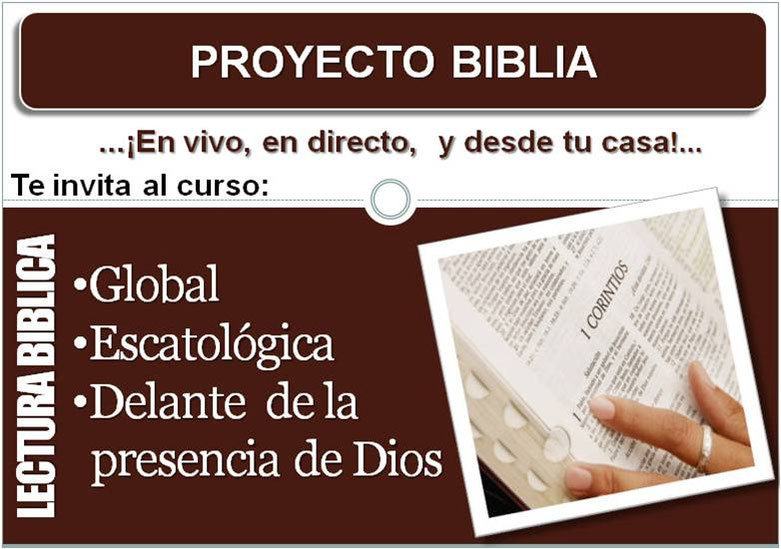 proyecto biblia - Página web de comunidadlectoresdelabiblia