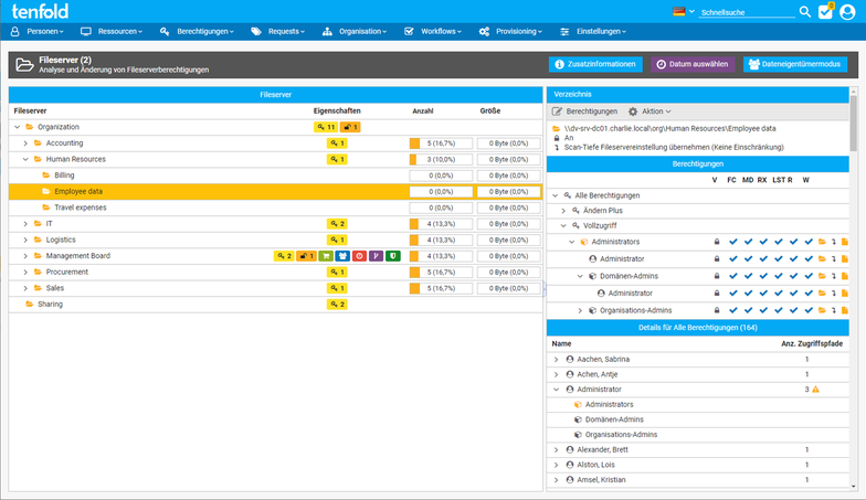 TENFOLD - Netzwerkanalyse und IT-Sicherheit