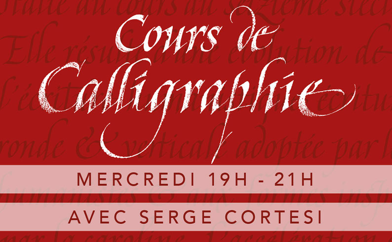 Cours - La Maison de la Calligraphie
