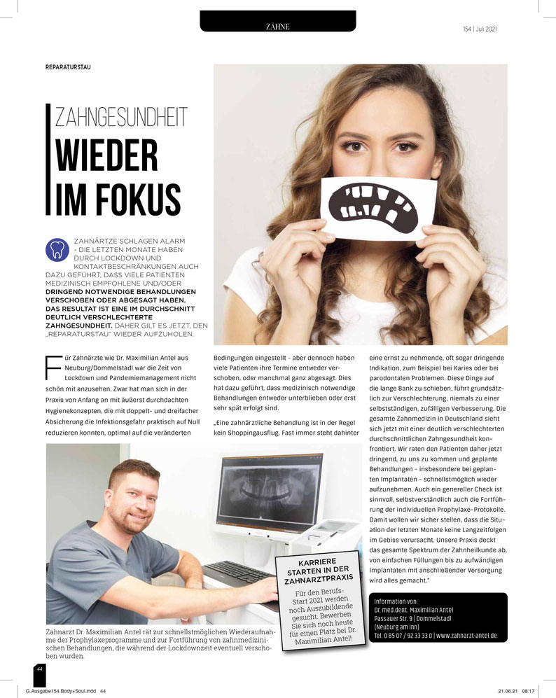 Zahnarzt Dr. Antel in Neuburg am Inn - Zahnarzt Max Antel in Neuburg am ...