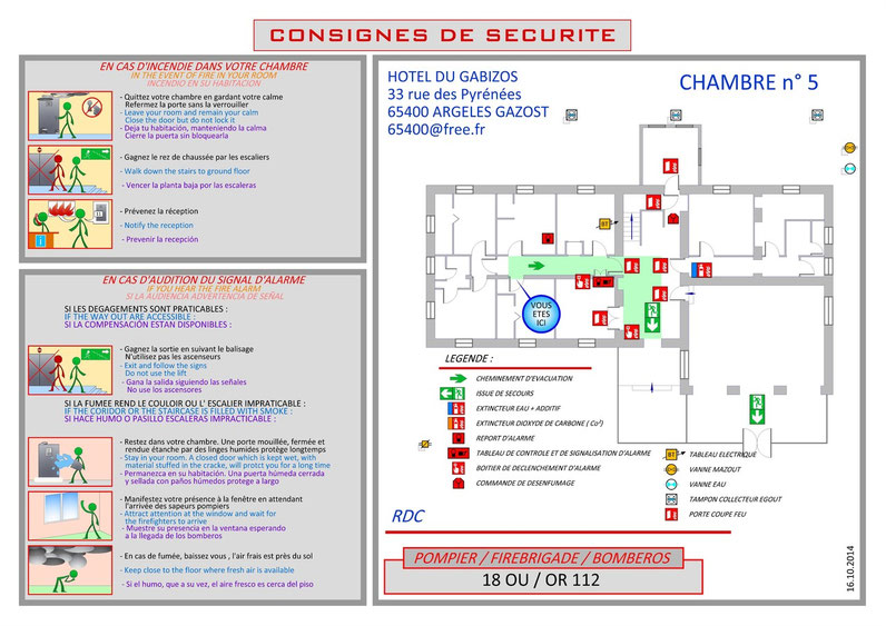 Plans Sécurité Incendie - Plans Evacuation Sécurité Incendie