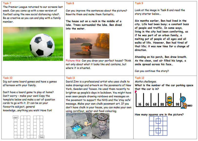 Year 4 - Caedmon Community Primary School - Home Learning Support