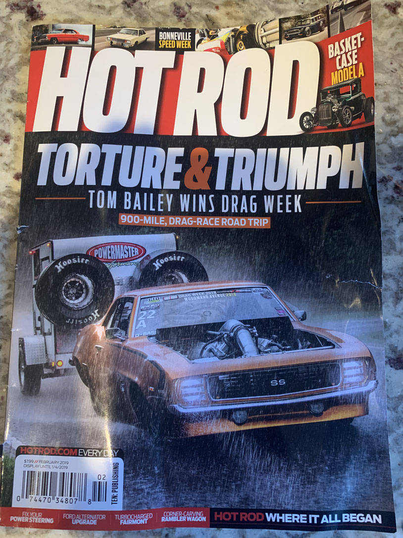 Tom Bailey's 69 Camaro Sick Seconds built for Hot Rod Drag Week is the ...