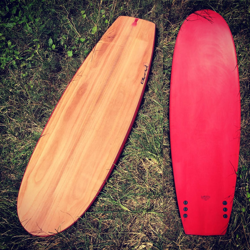 Mini Simmons ⸰ - Elleciel Custom Wood-Epoxy-EPS Surfboards
