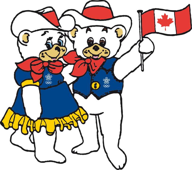 Calgary 1988 – Mascots Hidy & Houdy - theolympicdesign – Olympic Design ...