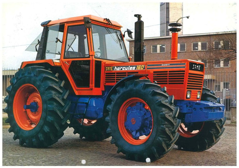 SAME Hercules 160 – Kraftvoller Großtraktor aus Italien - Technische ...