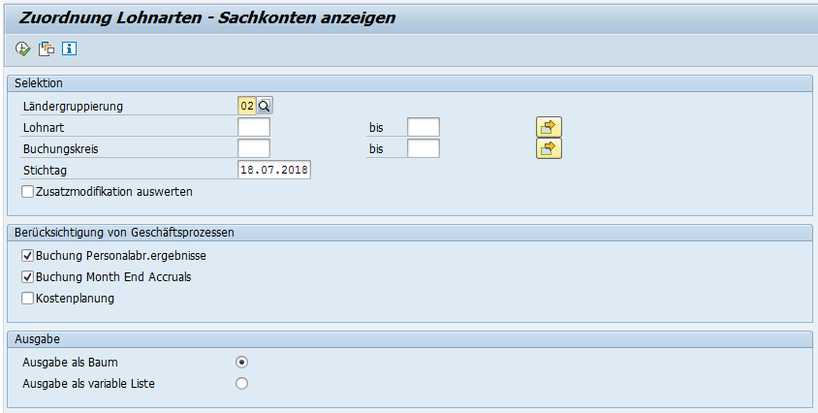 Lohnarten Reports - regotz
