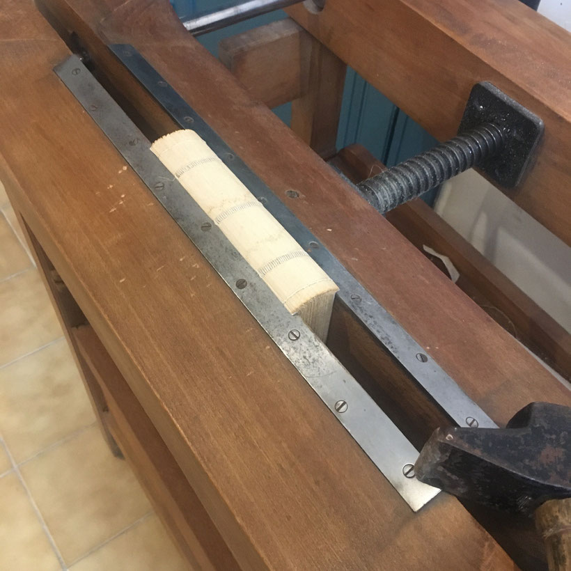 Reliure traditionnelle - marie donnot - atelier idéephémère