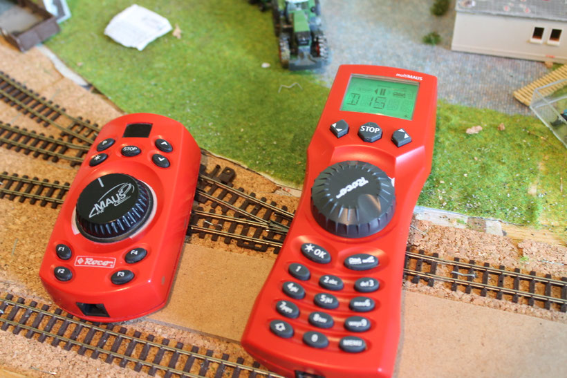 Neue Roco-Steuerung (Multimaus) - Modellanlage Sonnental