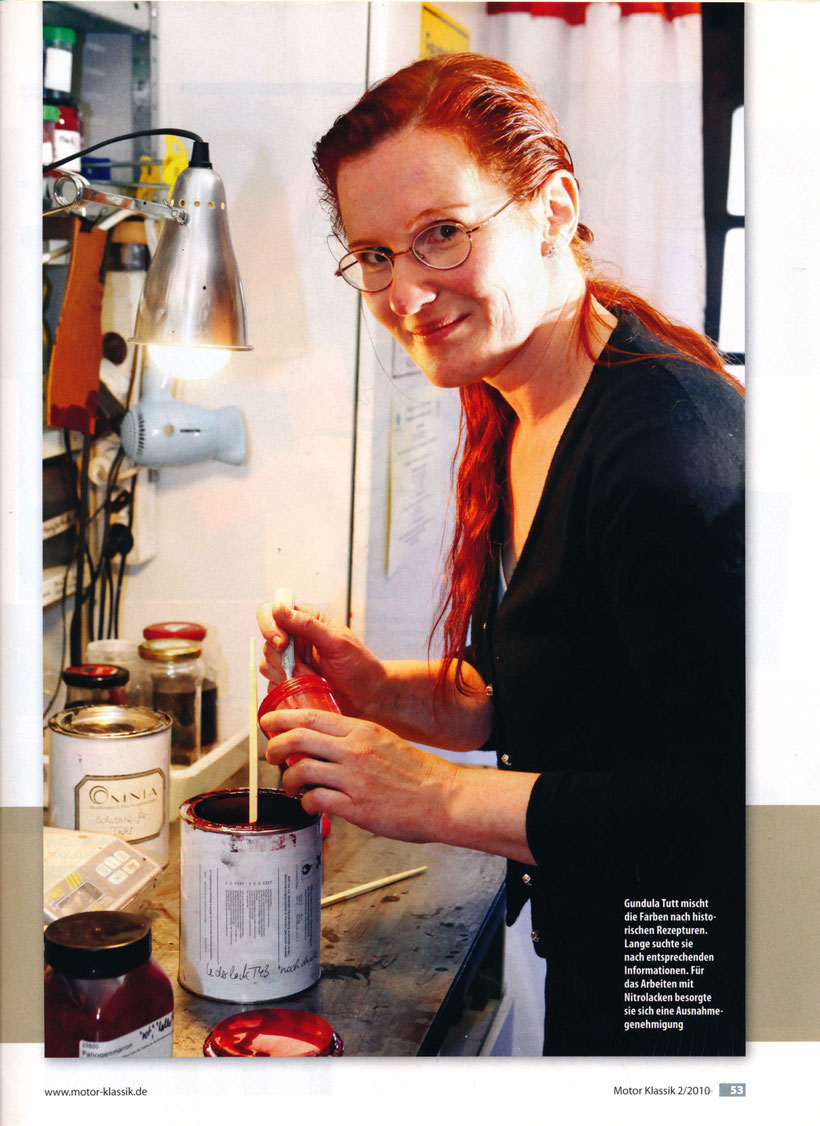 Motor Klassik 2/2010 - Dr. Gundula Tutt - Omnia Restaurierung ...