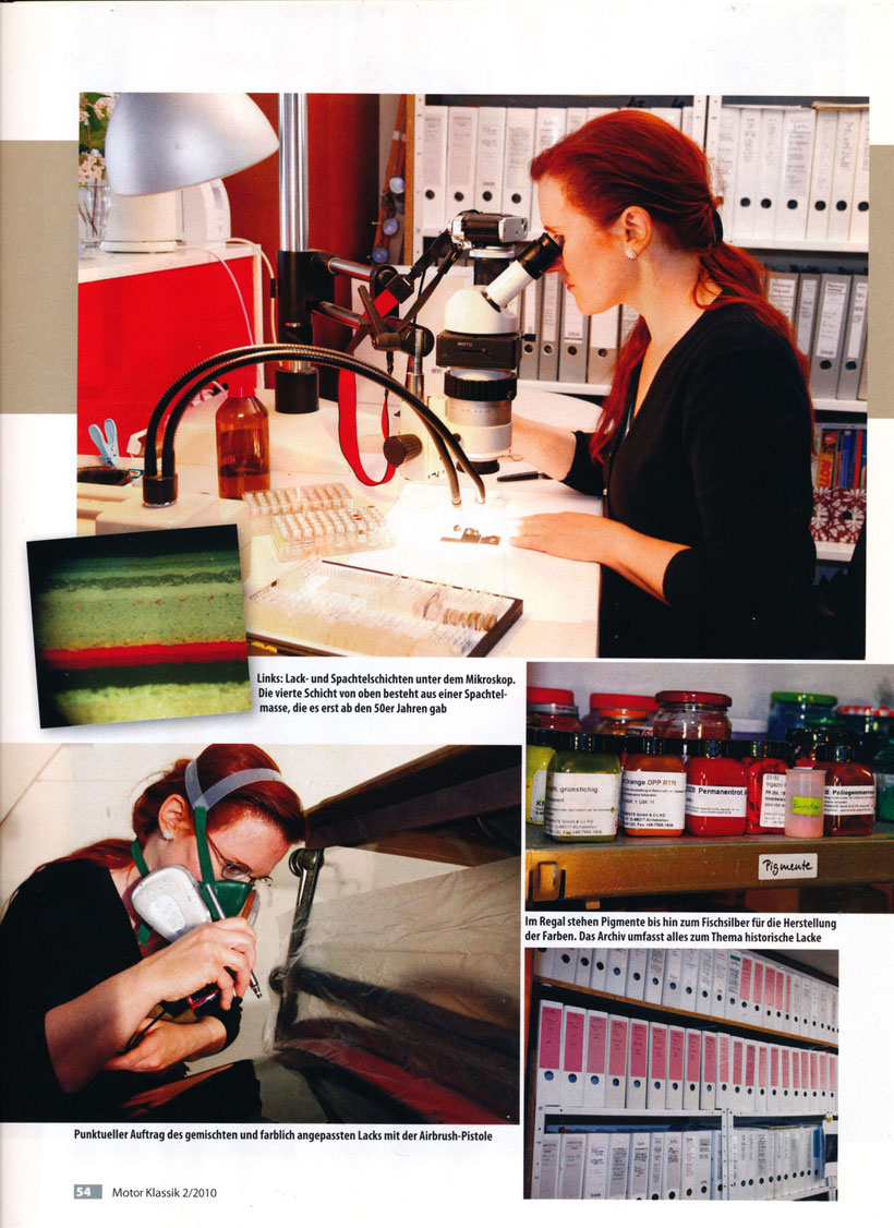 Motor Klassik 2/2010 - Dr. Gundula Tutt - Omnia Restaurierung ...