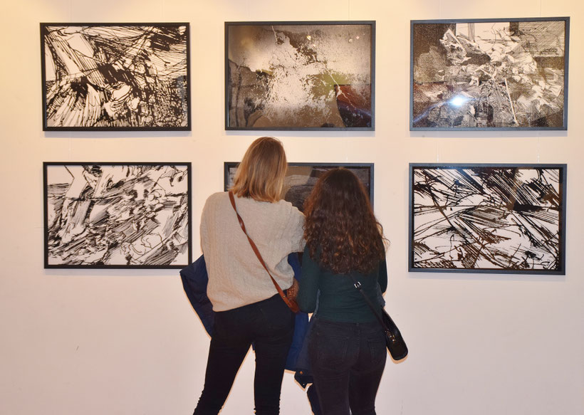 Fotos von der Vernissage - Helma Fries