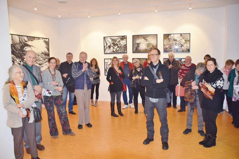 Fotos von der Vernissage - Helma Fries