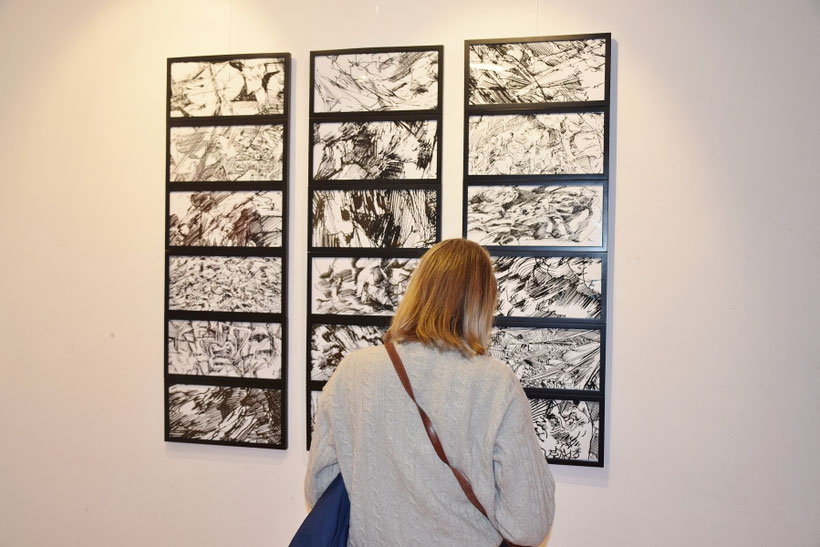 Fotos von der Vernissage - Helma Fries