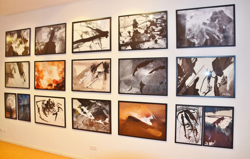 Fotos von der Vernissage - Helma Fries