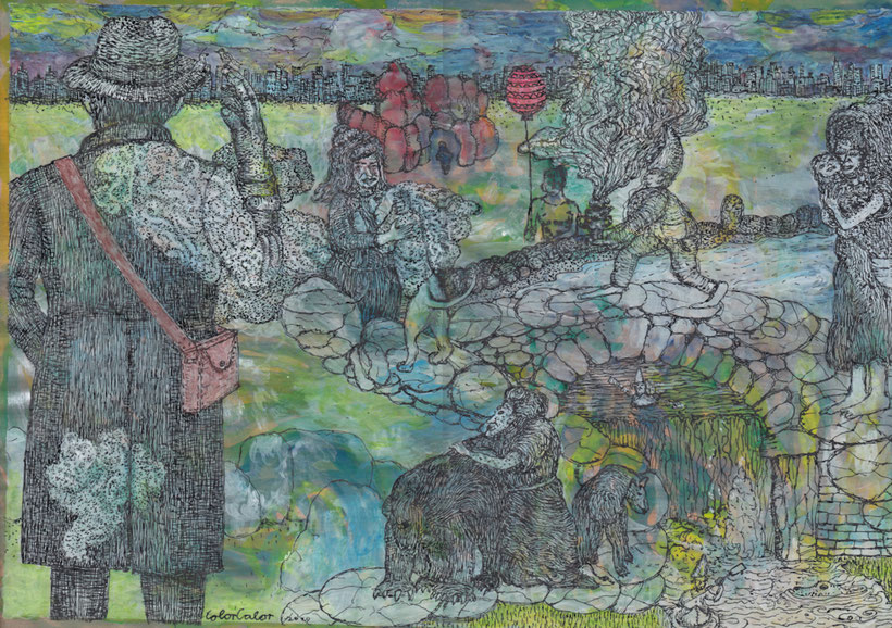 claudio artista - pittura / artworks / kunstwerke