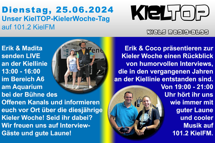 KielTOP zur Kieler Woche 2024 - KielTOP (Radio + Blog)