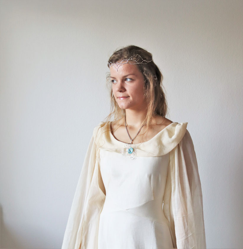 Auf Besuch bei den Elben / DIY Galadriel Kostüm - wilde design Nähblog