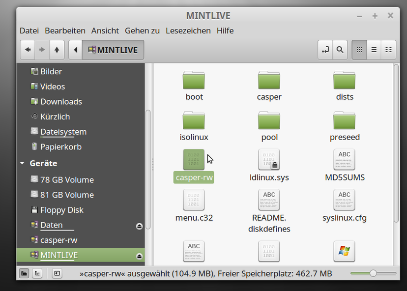 Linux persistent auf USB Sticks installieren - mathebeimueller