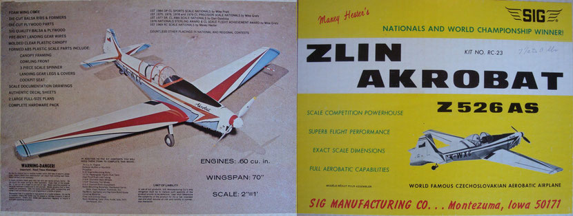 SIG RC Kits 21-40 - SIG's Model Aircraft Kit and ARF History