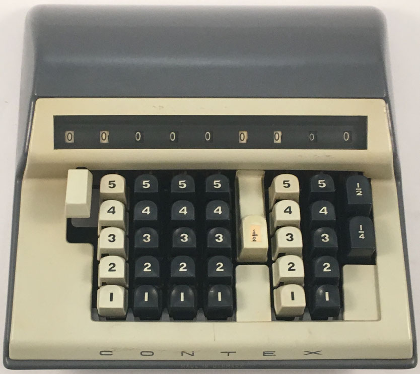 3.- Sumadoras (Adders) - antiques calculating instruments