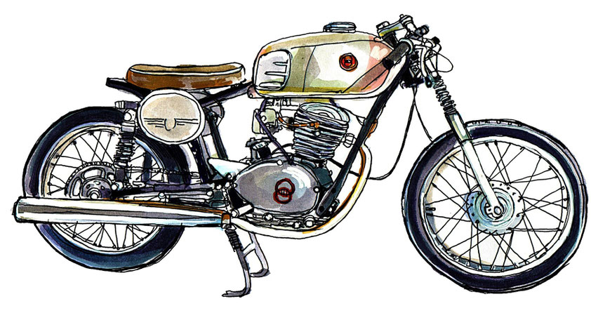 GILERA 106SS - ExesoR-motorcycles Custom Motorcycles & Cafe Racers by ...