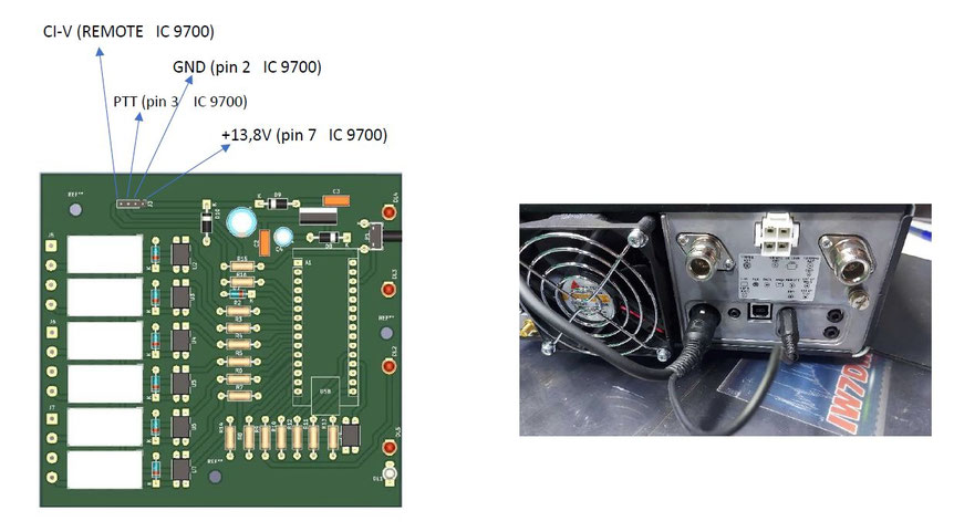 Sequencer per Icom IC-9700 - IW7DMH - Ham Radio Station